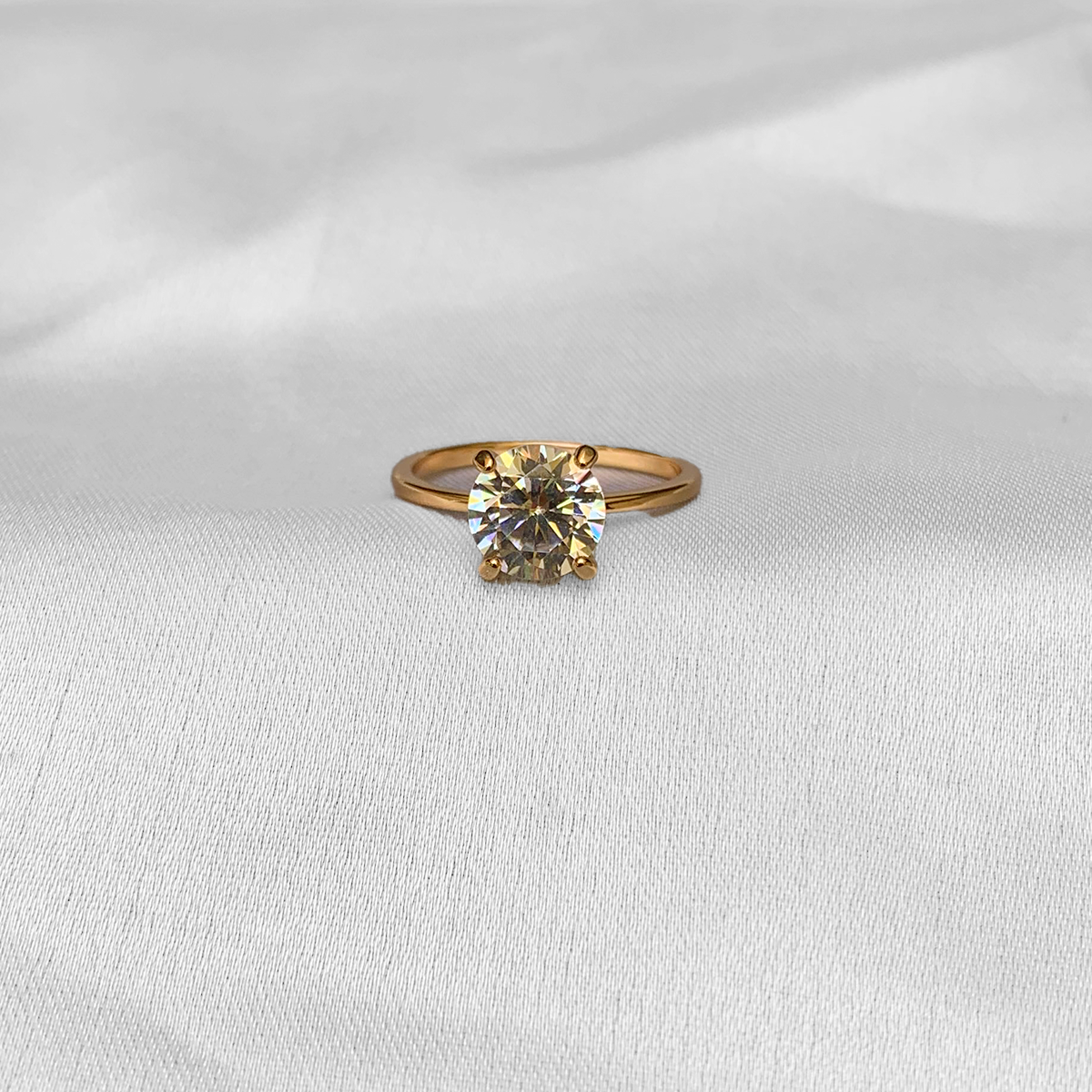 Ice Zircon Gold Ring – JTSelect